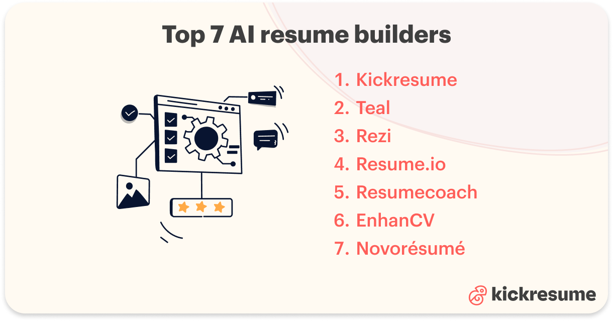 7 Best AI Resume Builders: AI Made 7 Resumes For Me & Here's How It Went | Kickresume